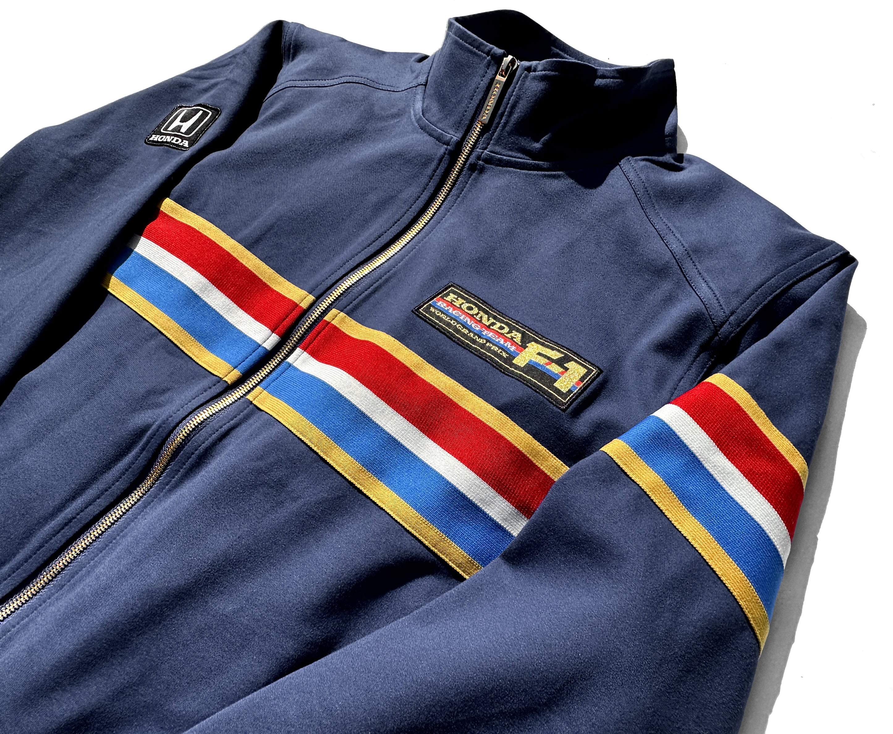 1986 Honda F1 Team Zipper Jacket (Blue) – Vintage Culture