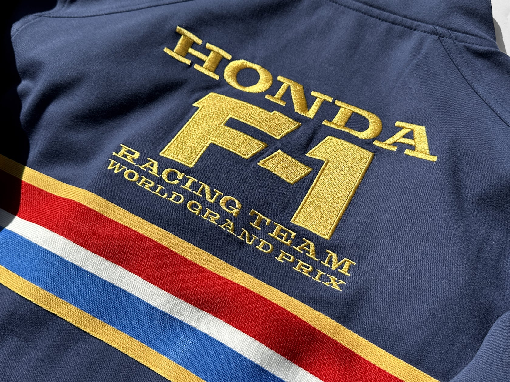 1986 Honda F1 Team Zipper Jacket (Blue) – Vintage Culture