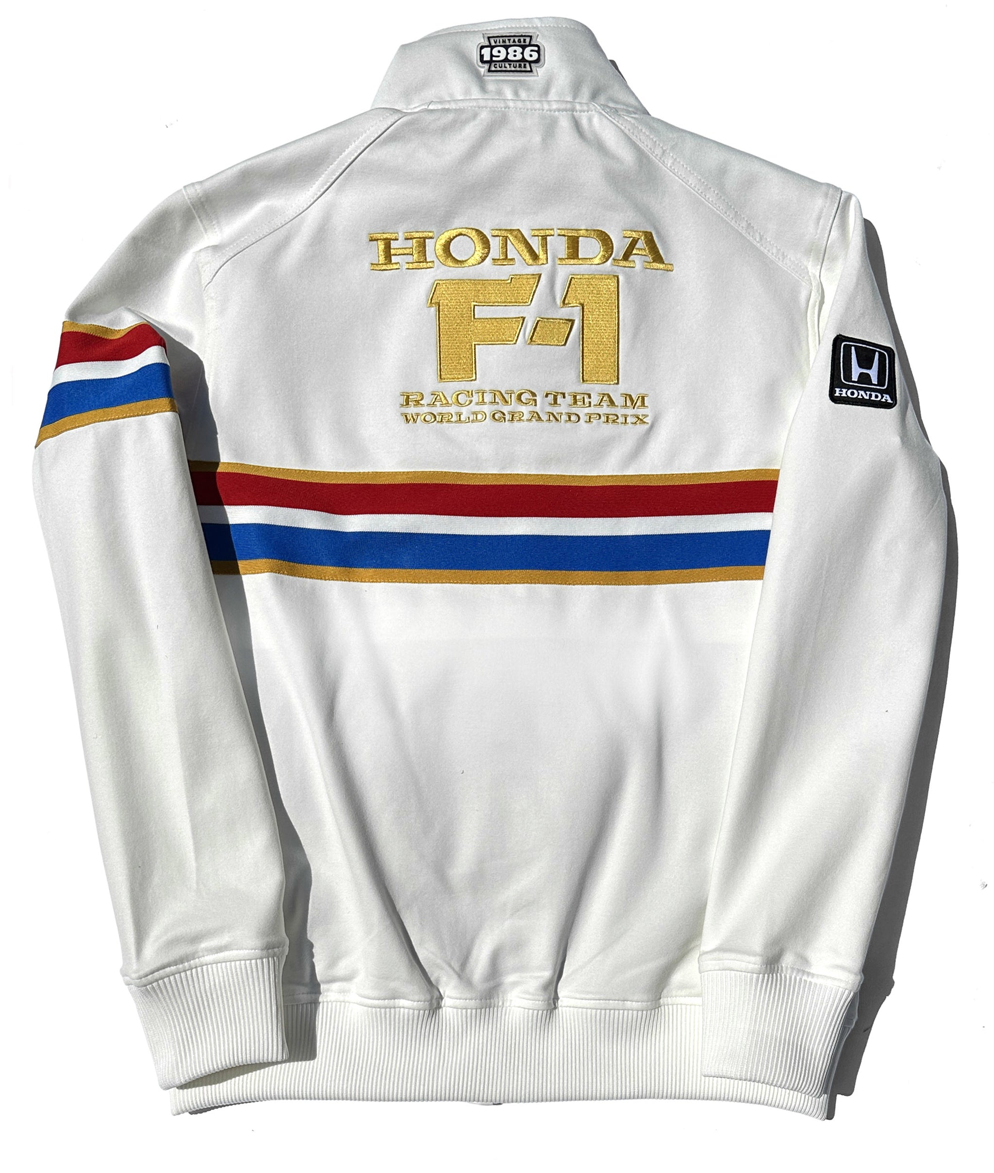 1986 Honda F1 Team Zipper Jacket (White) – Vintage Culture