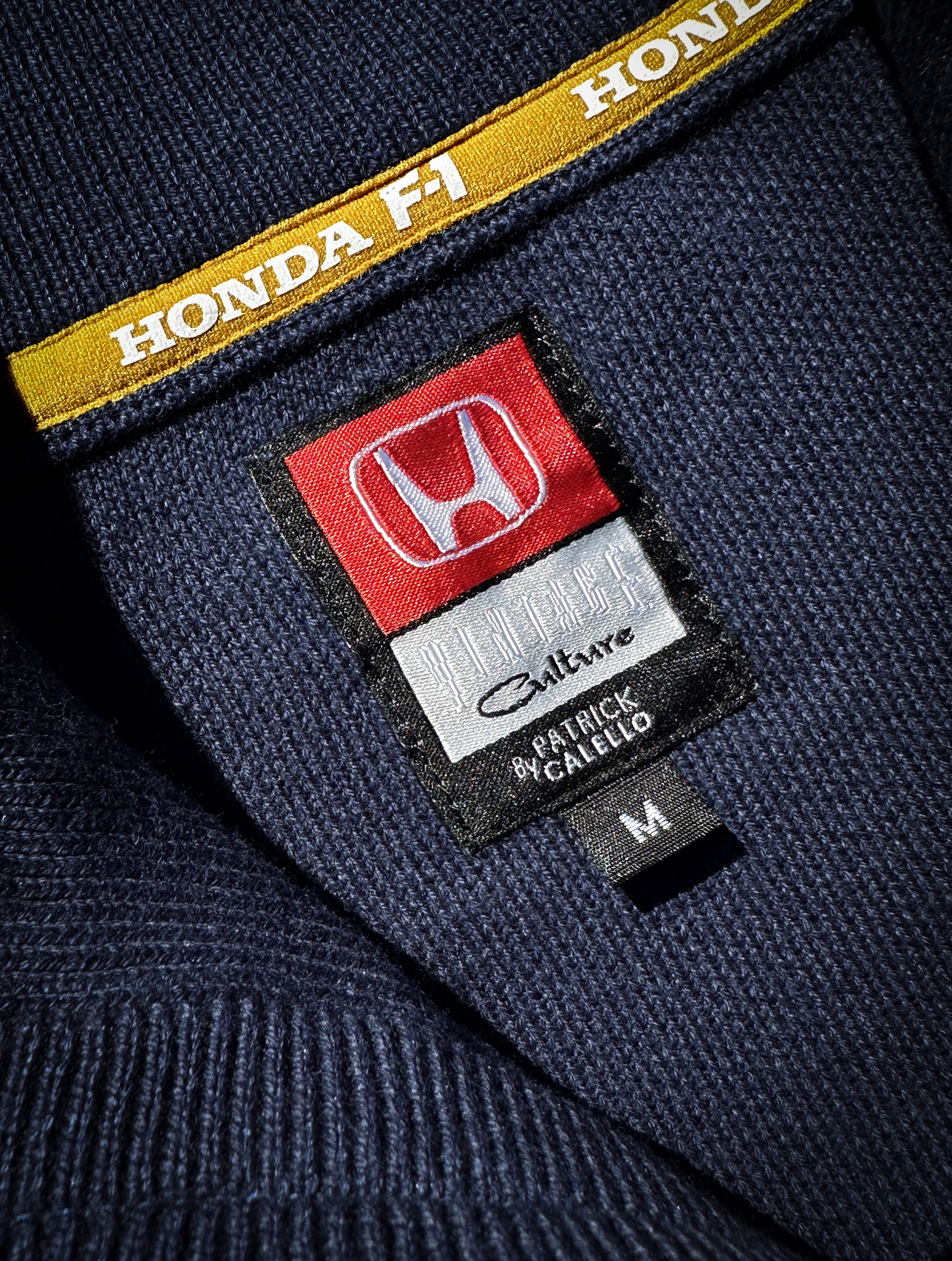 1986 Honda F1 Team 1/4-Zip Sweater (Blue) – Vintage Culture