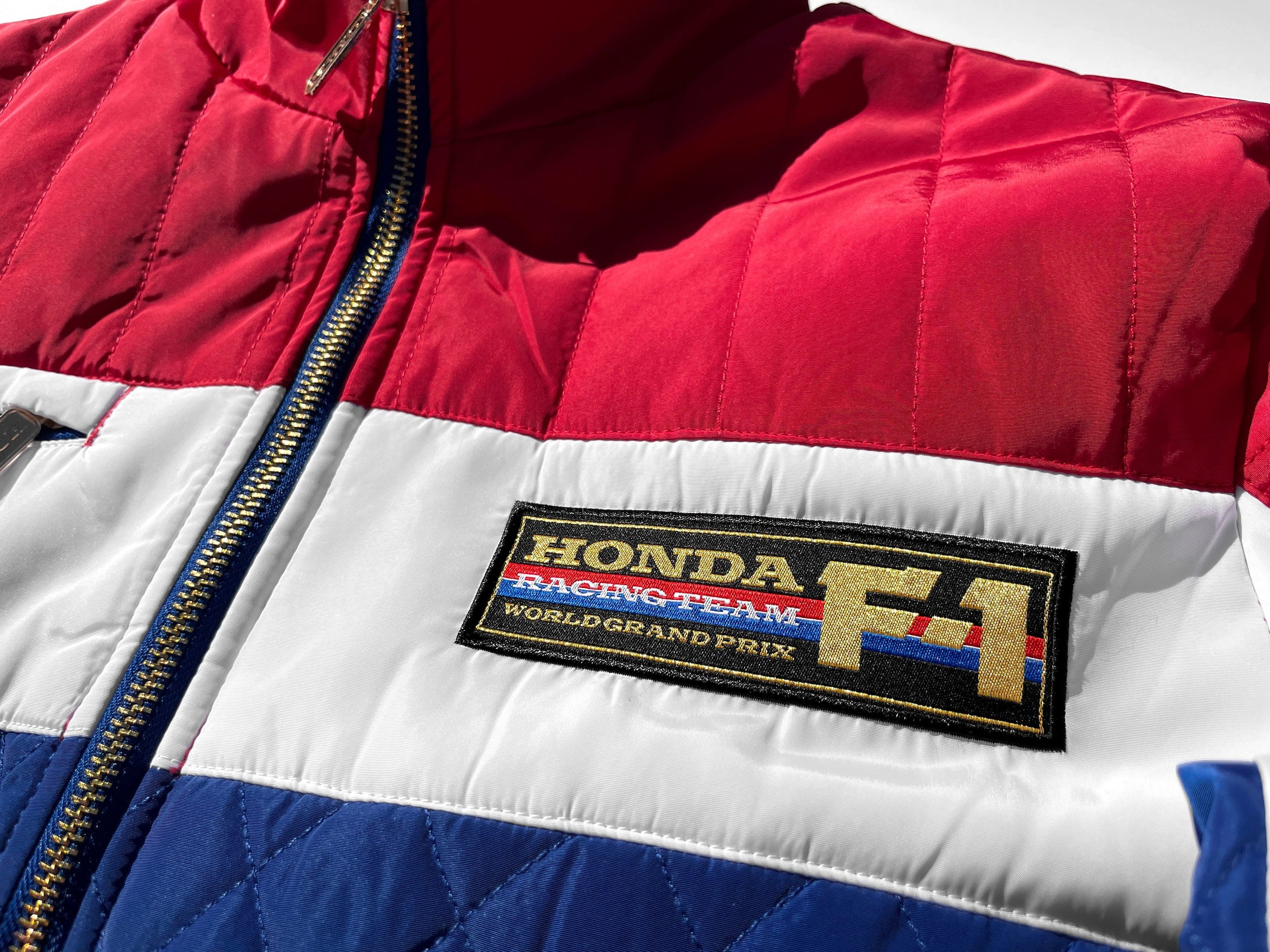 1983 Honda Racing Team F1 Quilted Jacket – Vintage Culture
